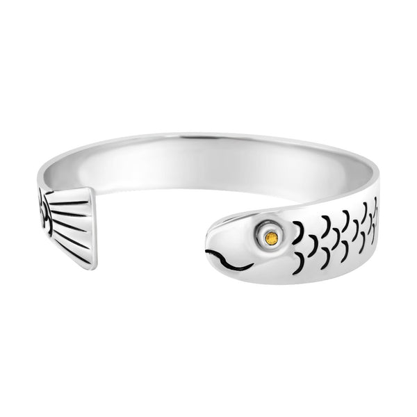 Made On Cape Cod. Fish Cuff Bracelet - 925 Sterling Silver – Michael's ...